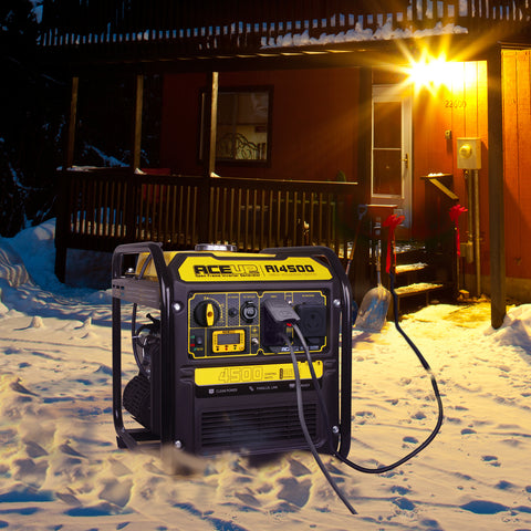 Aceup Energy 4500 Watt Open Frame Inverter Generator, Gas Powered Gene ...